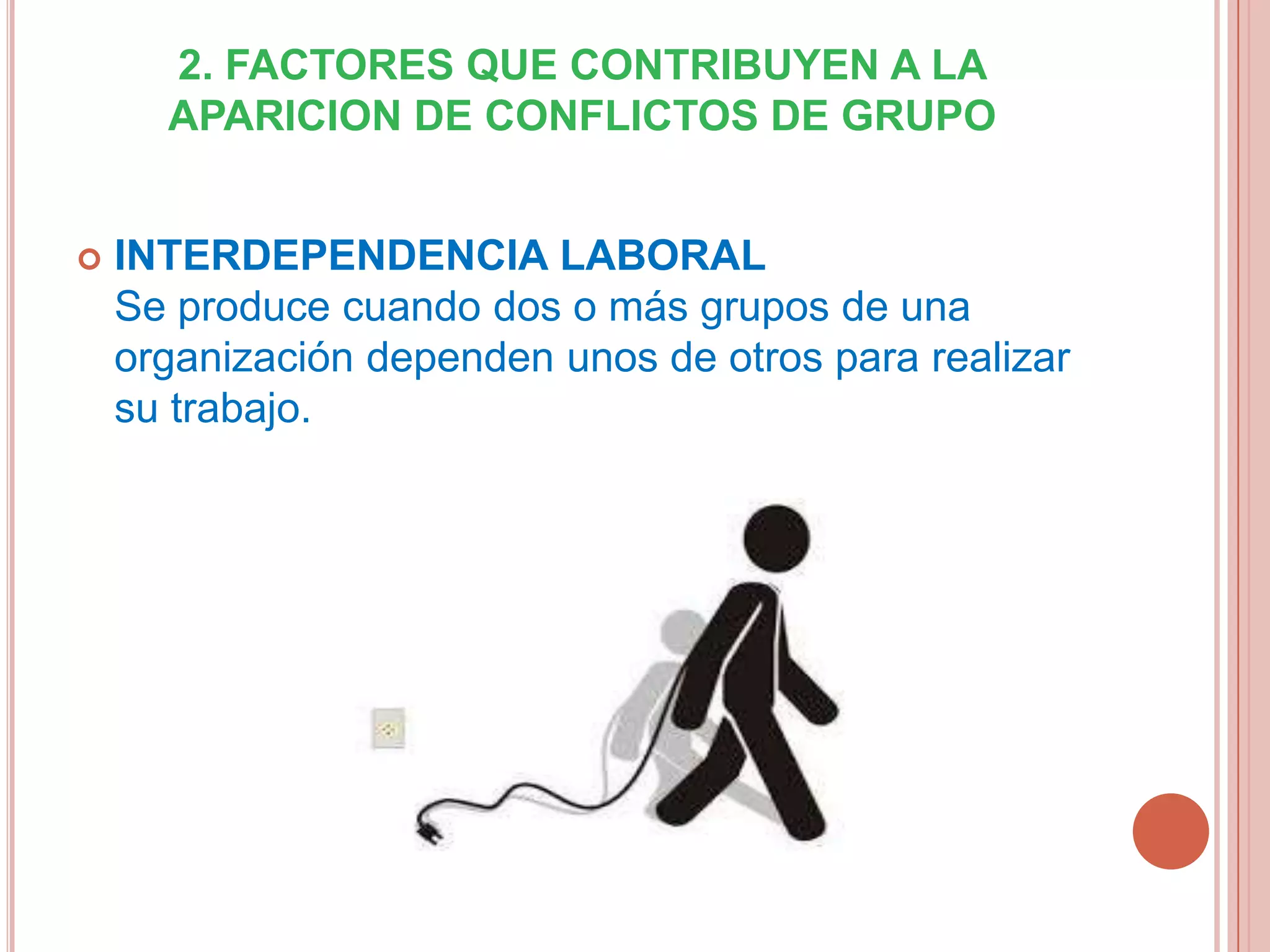 Conflicto y factores de grupo | PPTX