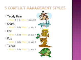 Conflict Management Styles | PPT