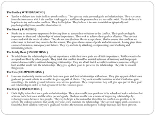 Conflict presentation | PDF
