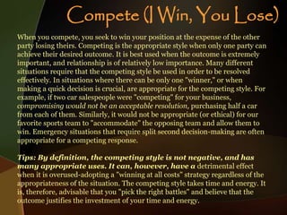 Conflict presentation | PPT