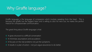 Are you a Jackal or Giraffe? | PPTX