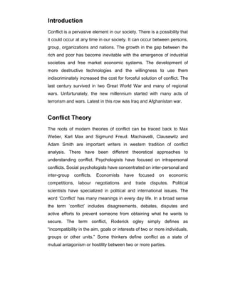 Conflict | PDF