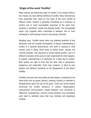 Conflict | PDF