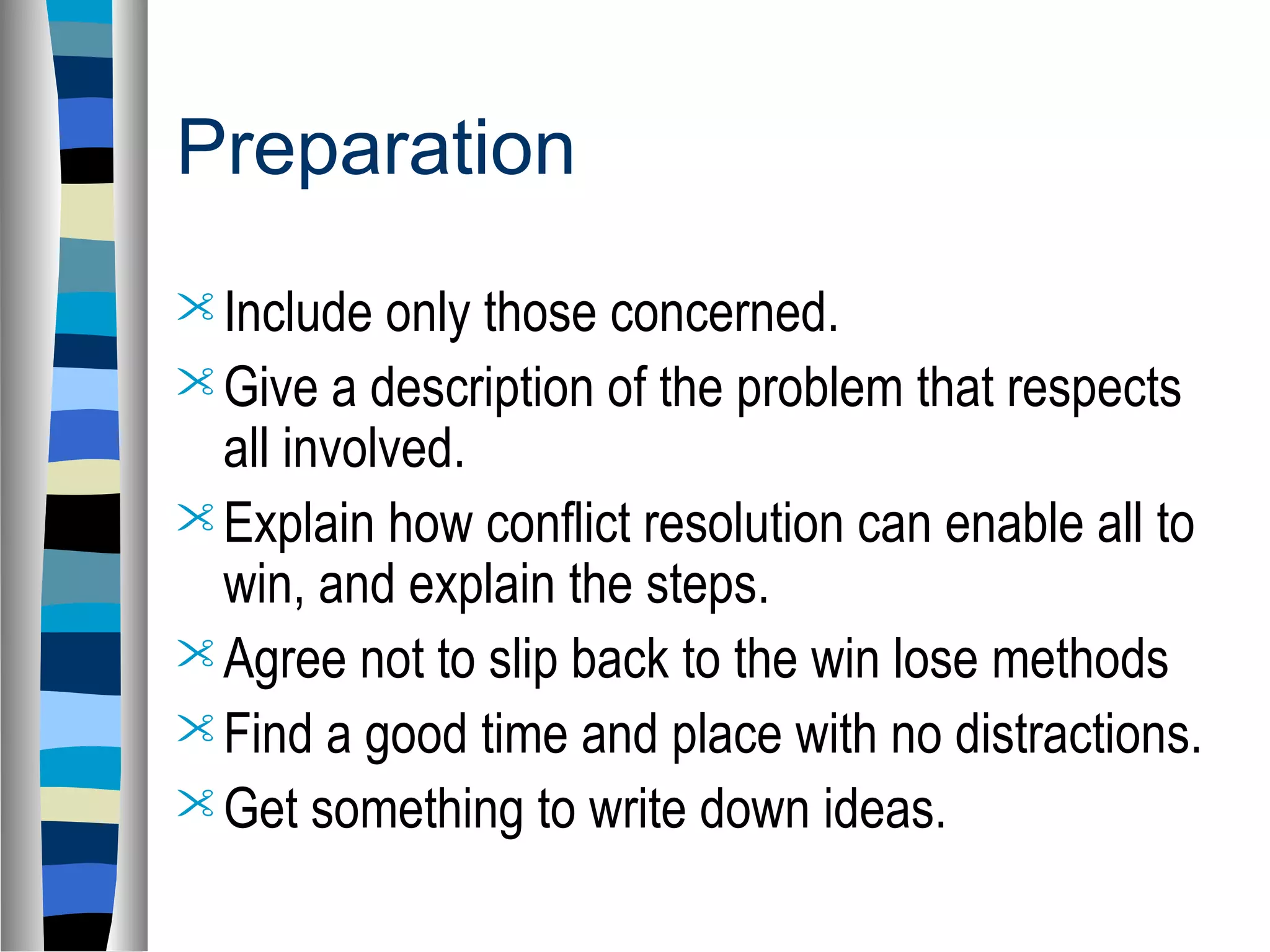 Conflict resol | PPT