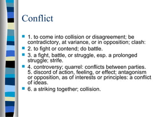 Conflict resol | PPT
