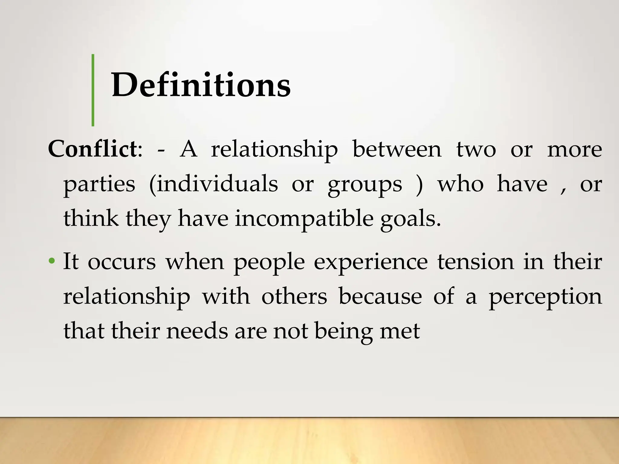 Conflict resololution,role of hr in resolution | PPT