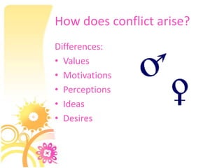 Conflict resolution | PPTX