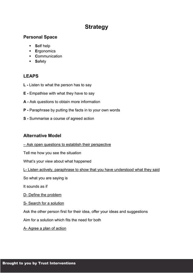 Conflict resolution | PDF