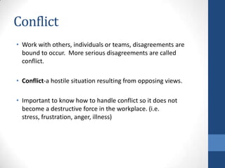 Conflict resolution | PPT