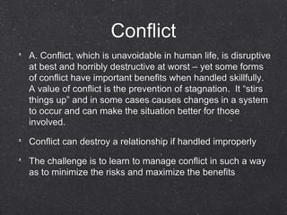 Conflict resolution | PPTX