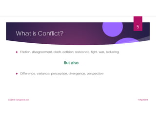 Conflict Resolution | PDF