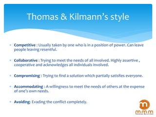 Resolve Conflict Constructively | PPTX