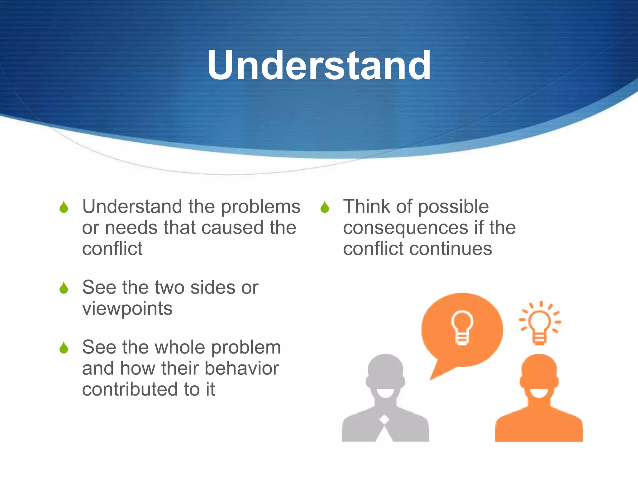 Conflict resolution | PPTX
