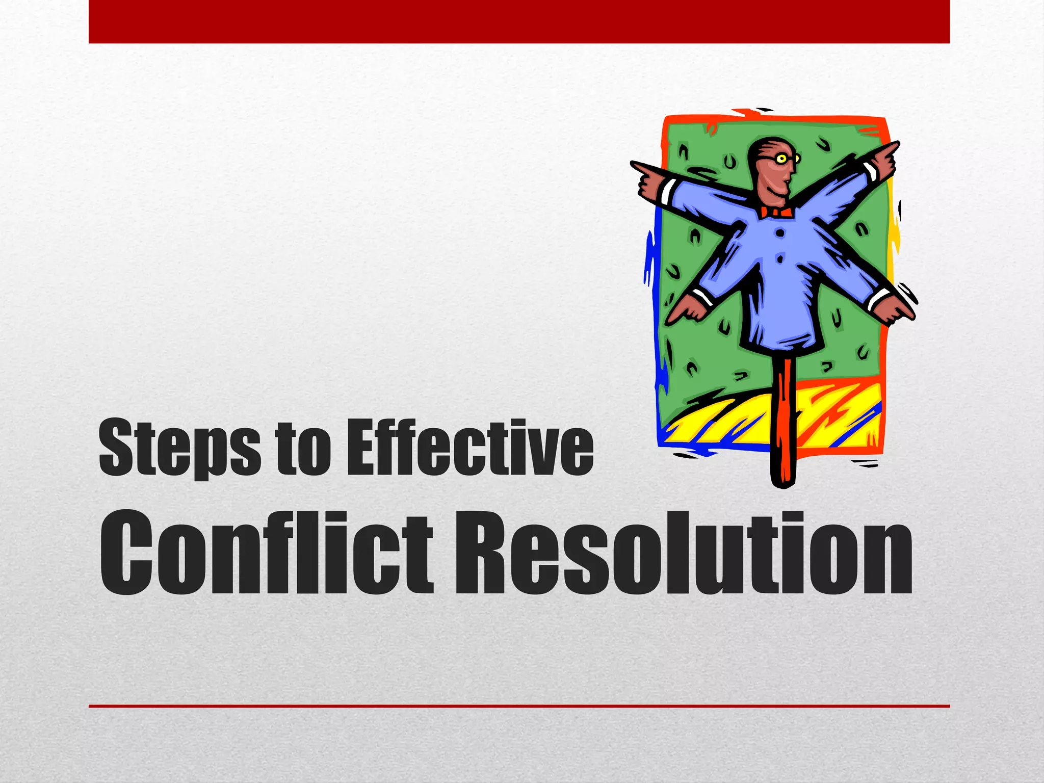 Conflict resolution | PPT