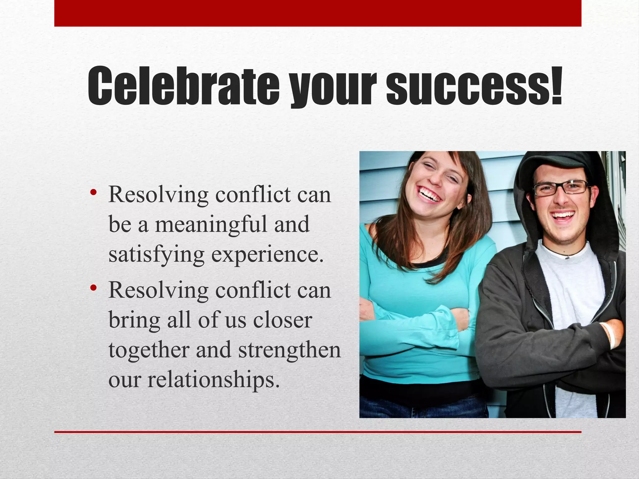 Conflict resolution | PPT
