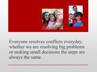 Conflict resolution | PPT