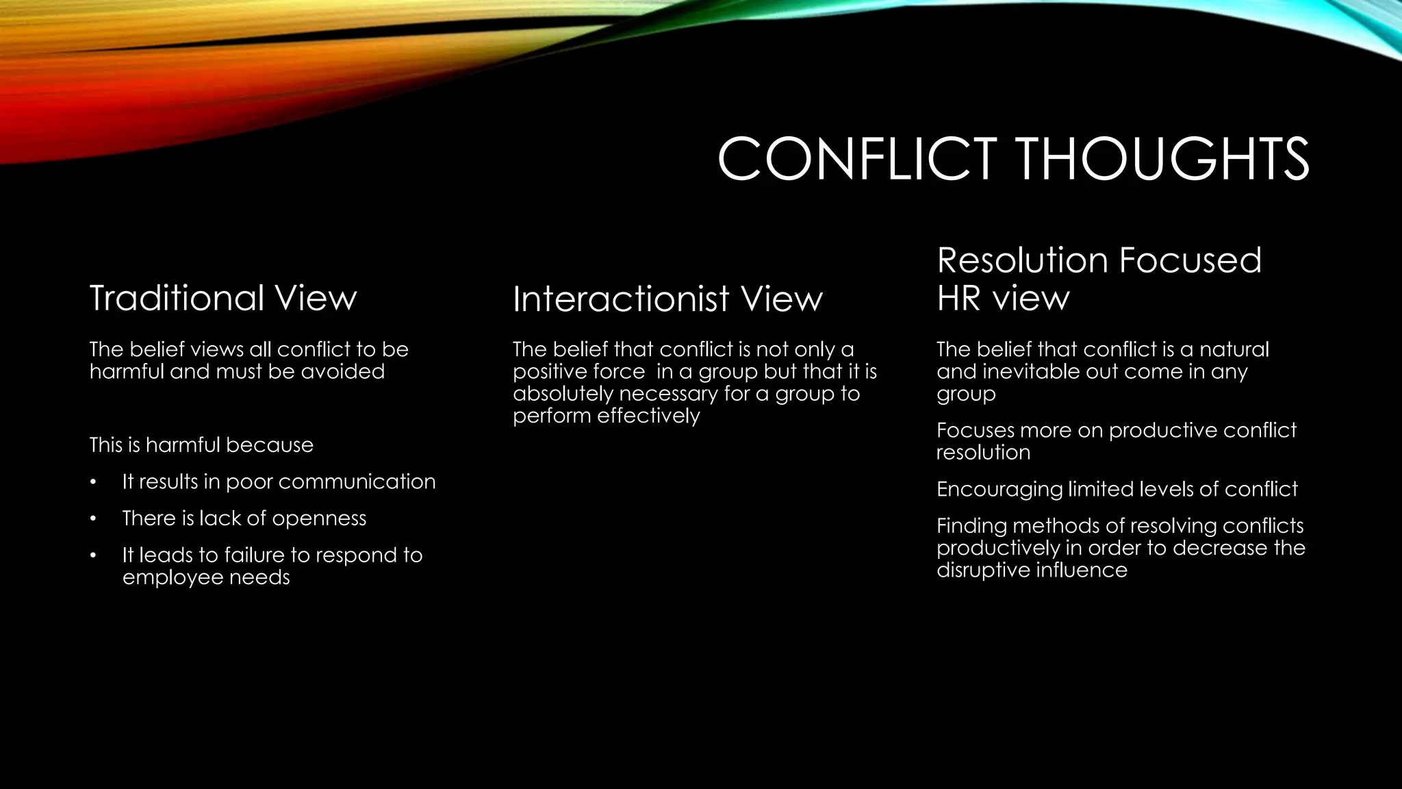 Conflict resolution | PPTX