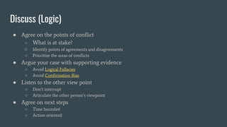 Conflict resolution | PPTX
