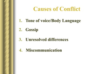 Conflict resolution | PPT