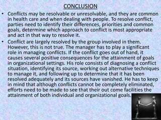 Conflict resolution | PPTX