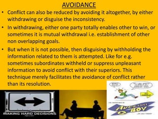 Conflict resolution | PPTX