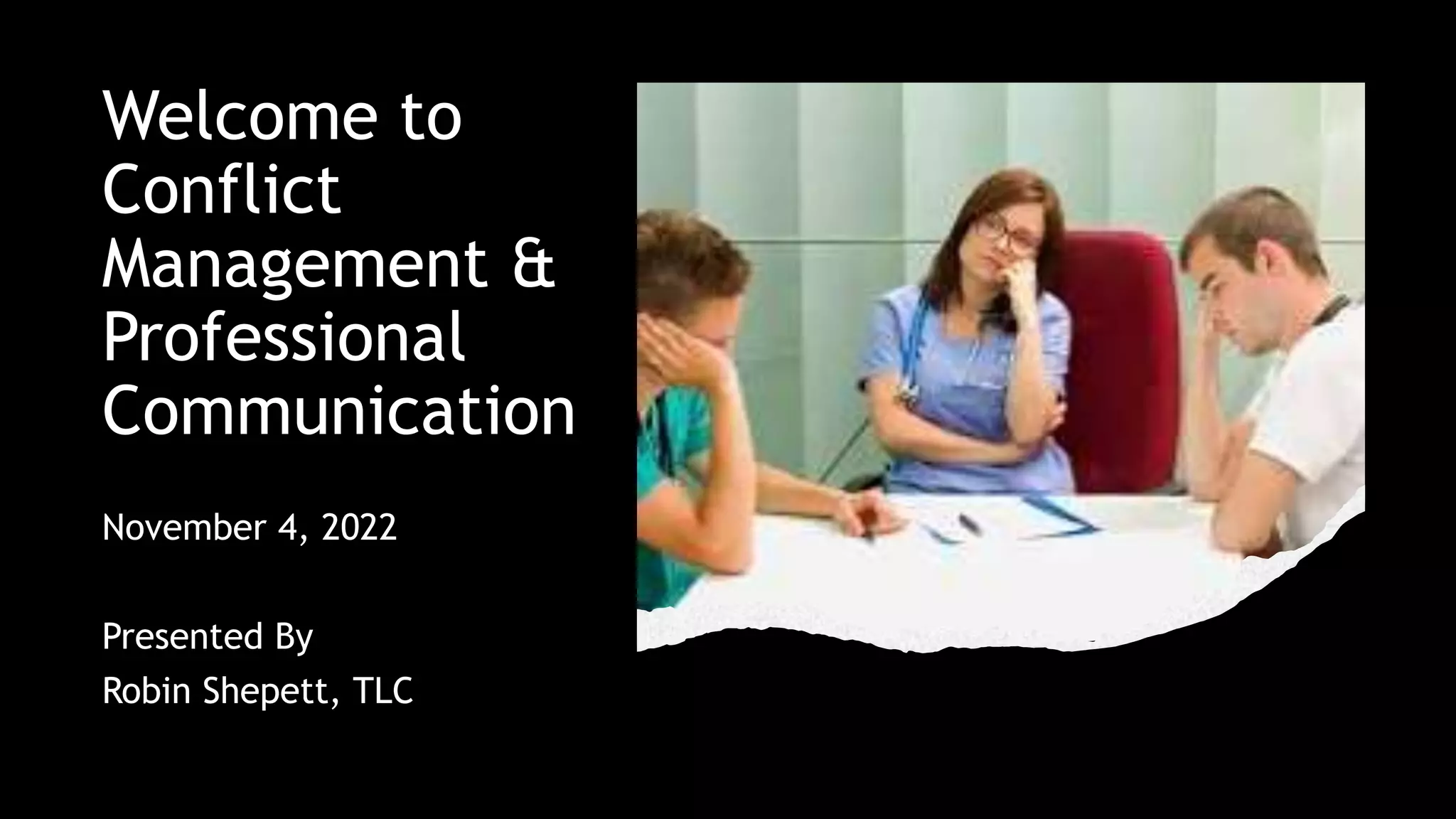 Conflict Resolution | PPT