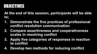 Conflict Resolution | PPT