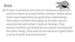 Conflict Resolution explaining the breakdown | PPTX