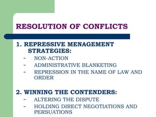 CONFLICT RESOLUTION FOR PERSONAL GROWTH LAB | PPT
