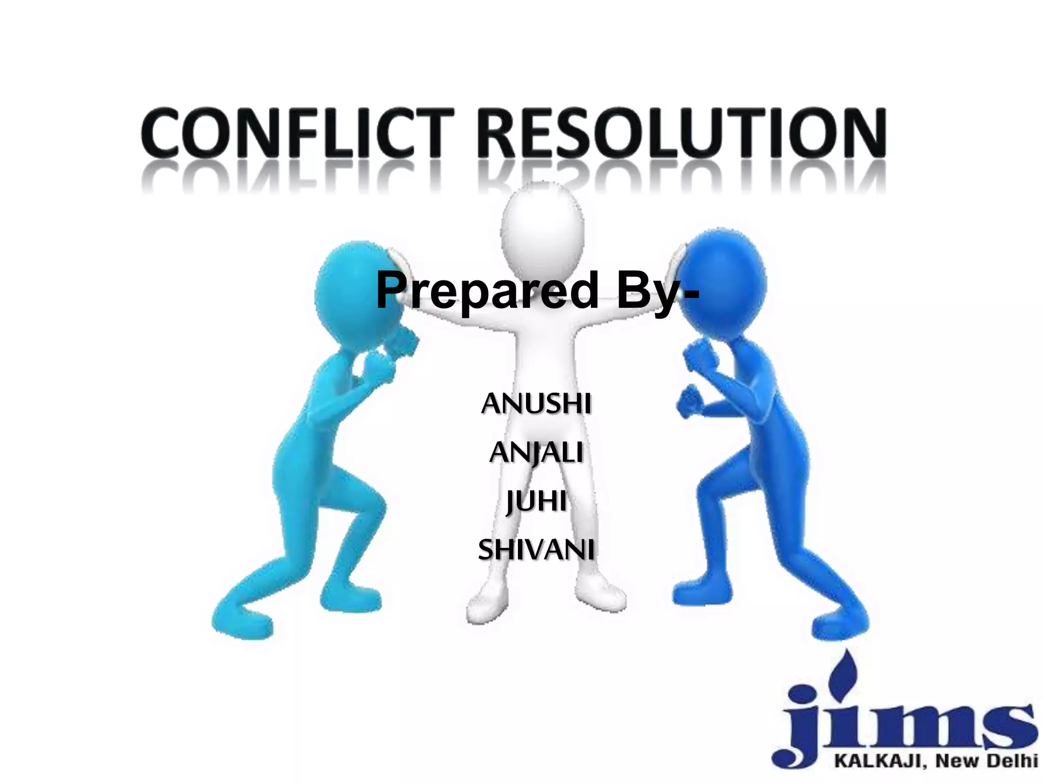 Conflict resolution (1) | PPT
