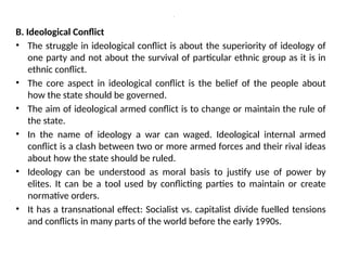 Conflict Resolution and Peacebuilding-note | PPTX