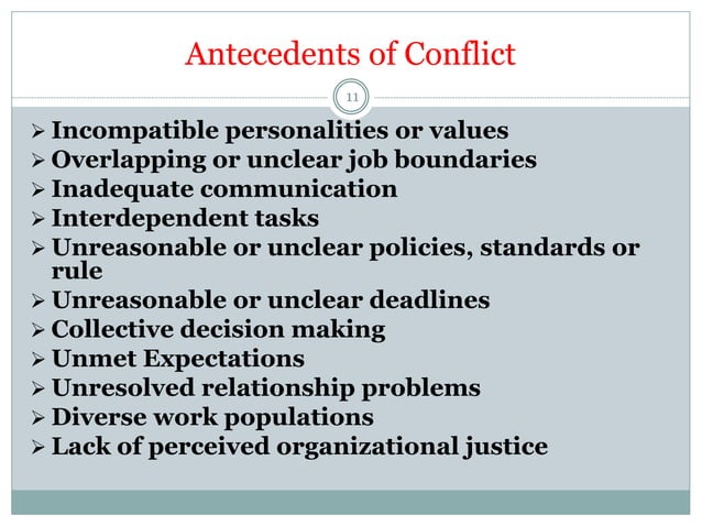 Recognizing, Responding and Resolving Conflict | PPT