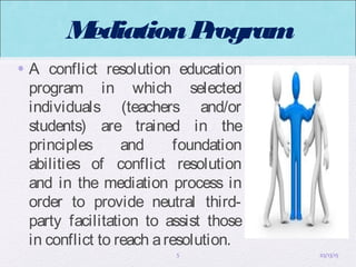 Conflict resolution within classroom | PPT