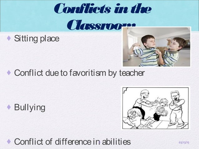 Conflict resolution within classroom | PPT | Educational Assessment ...