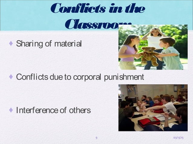 Conflict resolution within classroom | PPT | Educational Assessment ...