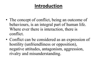 Conflict resolution ppt, SOCIOLOGY OF EDUCATION | PPT