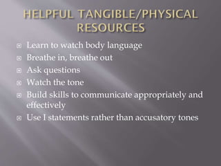 Conflict resolution presentation (2) | PPT