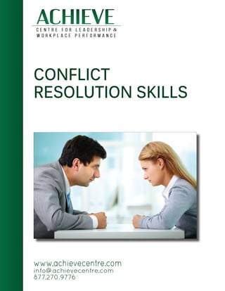 Conflict resolution skills | PDF