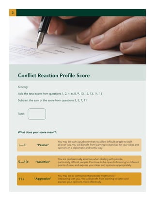 Conflict resolution sm | PDF