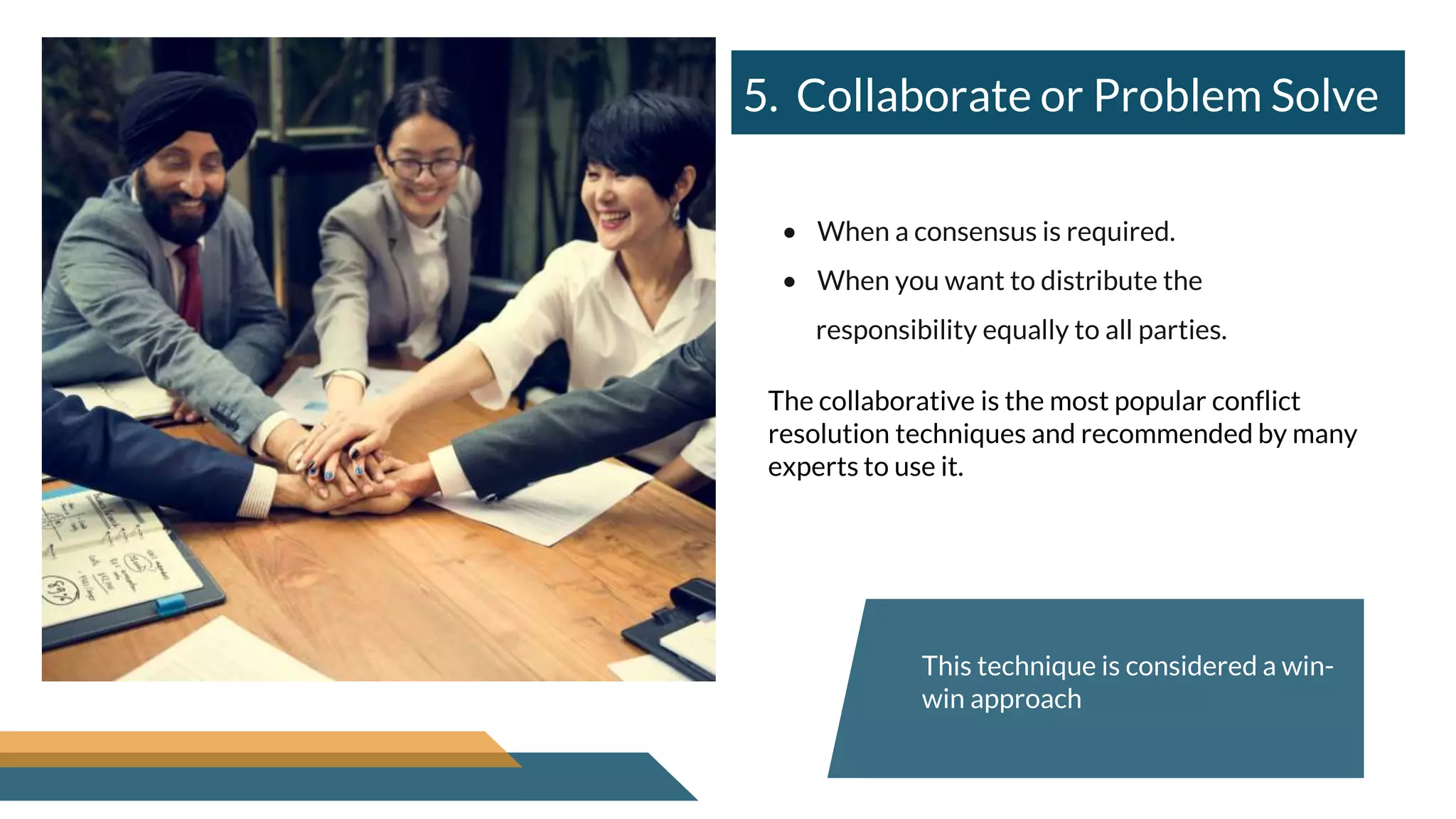 Conflict resolution techniques for the pmp certification exam | PPTX