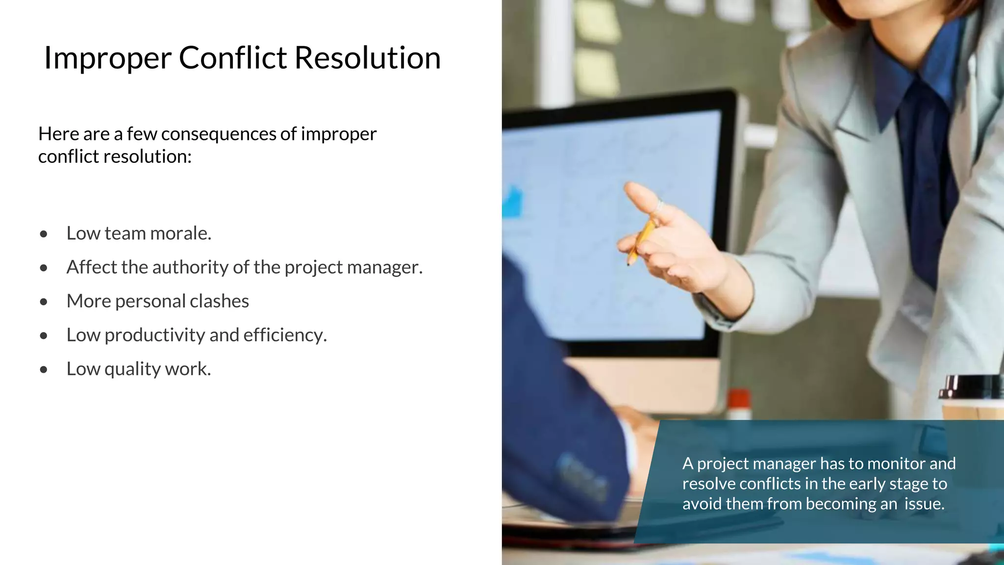 Conflict resolution techniques for the pmp certification exam | PPTX