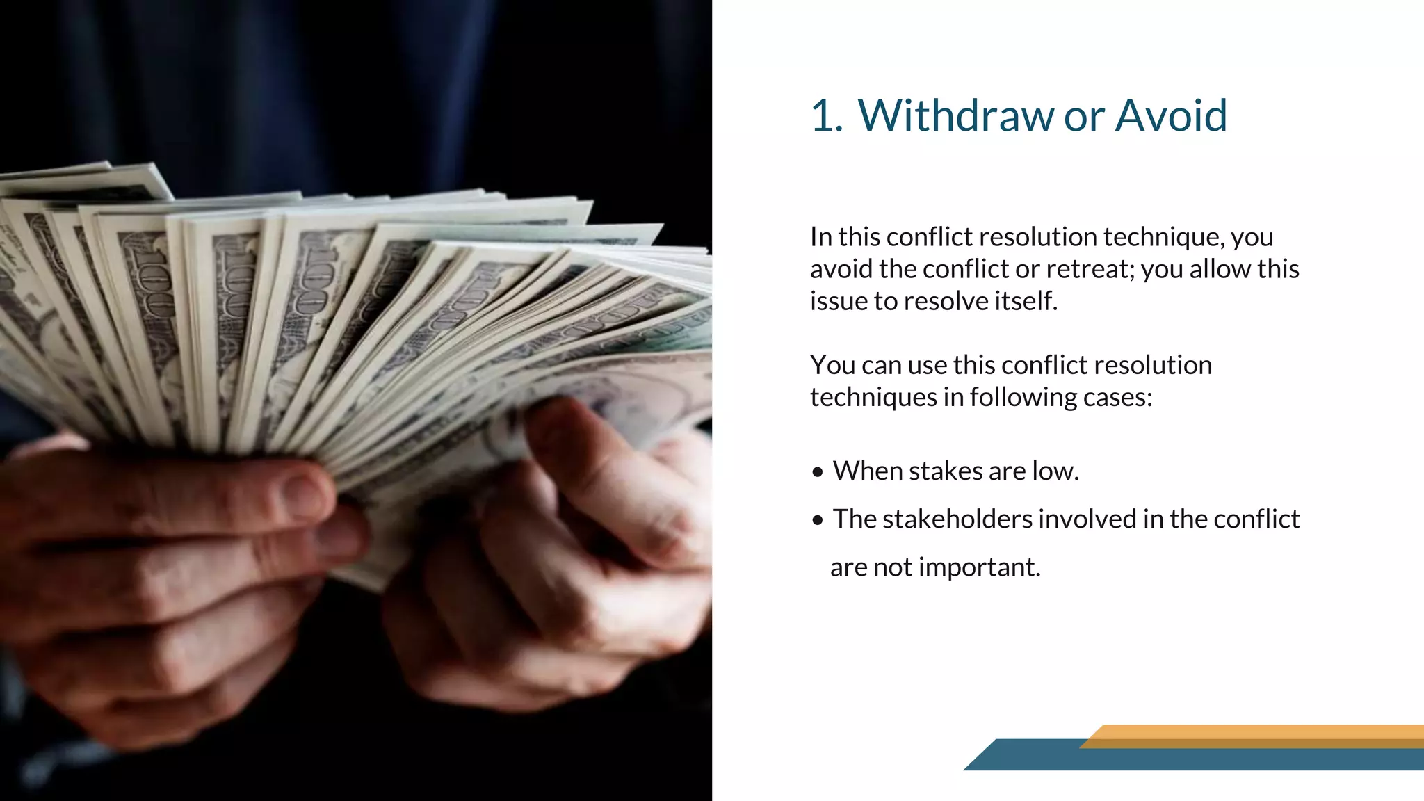 Conflict resolution techniques for the pmp certification exam | PPTX