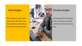 Conflict resolution techniques for the pmp certification exam | PPTX