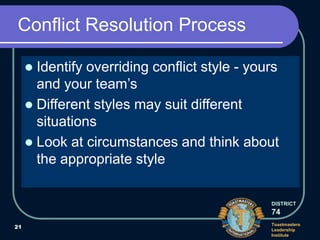 Conflict Resolution V2 | PPTX
