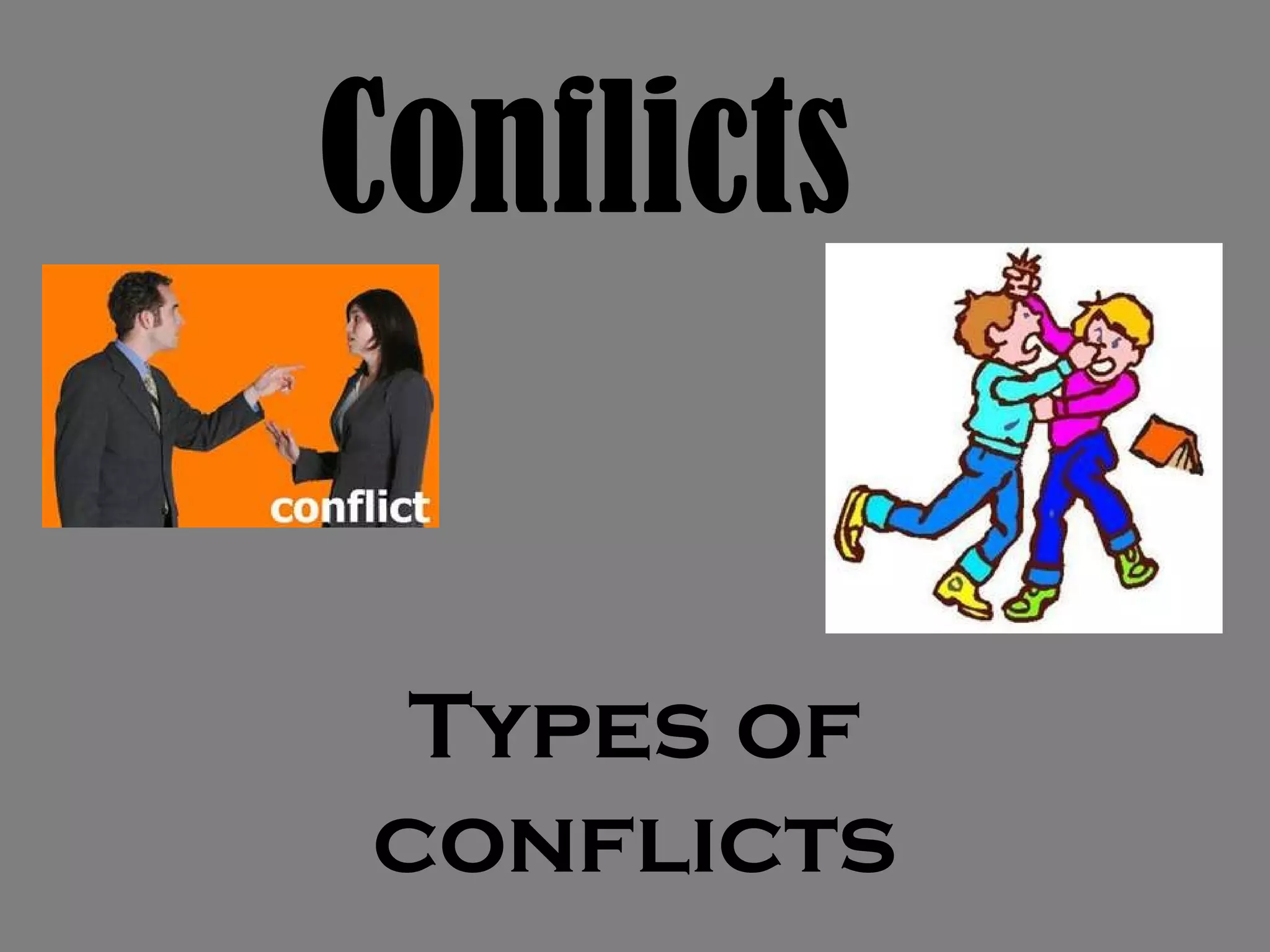 Conflicts | PPT