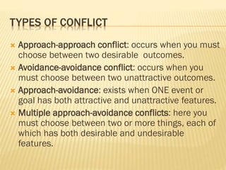 Conflicts (social psychology) | PPTX