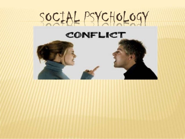 Conflicts (social psychology)