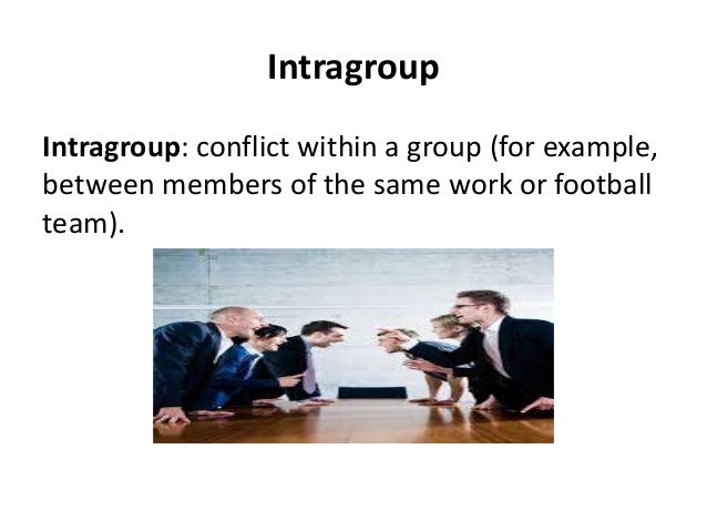 Intragroup Conflict Managing Interpersonal, Intergroup, And Intragroup
