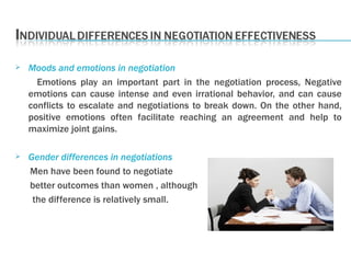 Conflicts and negotiation | PPT