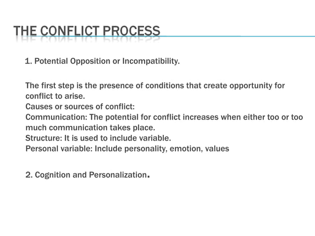 Conflicts and negotiation | PPT | Family and Relationships